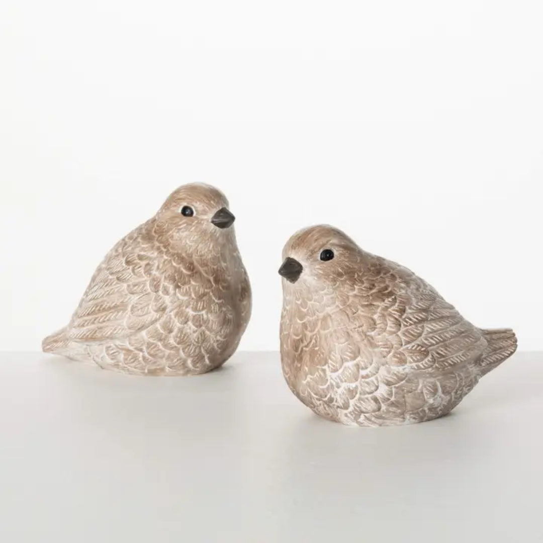 Carved Bird Figurine – Blue Dahlia Designs