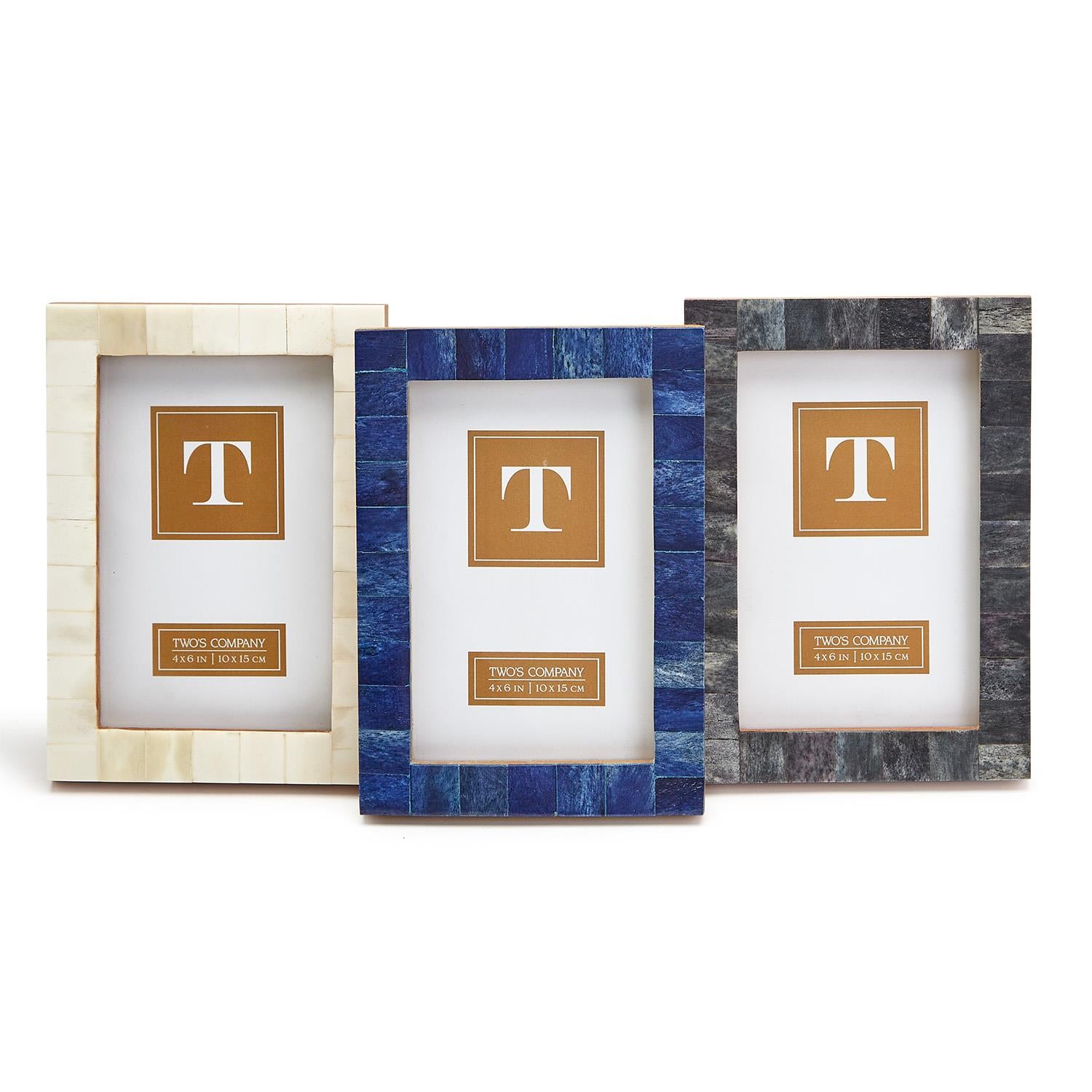 Bone Square Block Frames – Blue Dahlia Designs