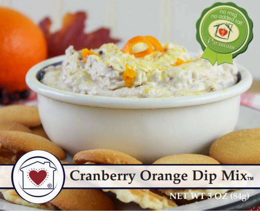 Cranberry Orange Dip Mix – Blue Dahlia Designs